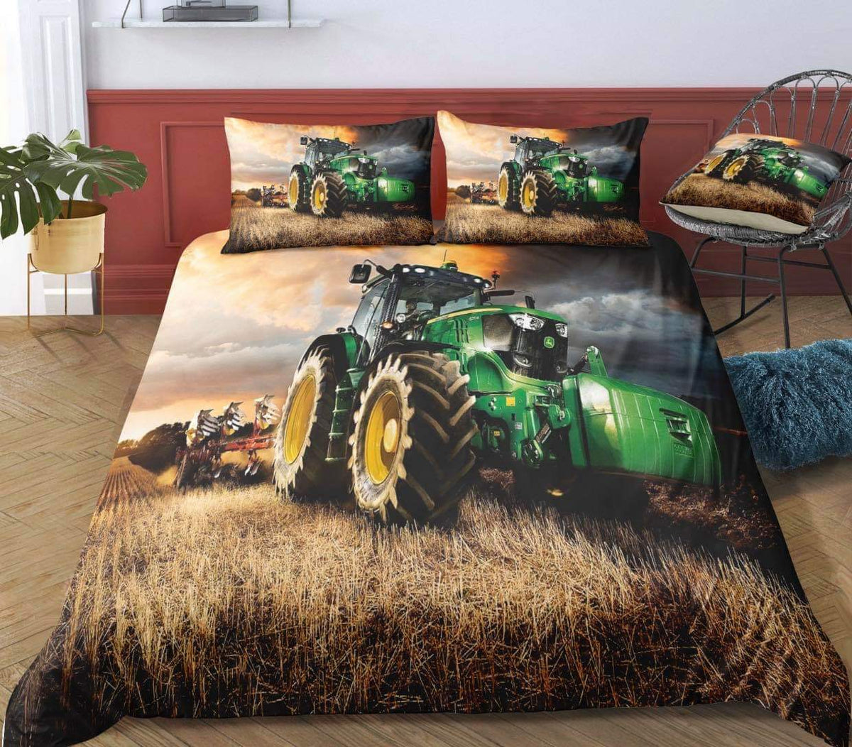 JOHN DEER GREEN DOONA SET – Twisted Sisters Western Wear